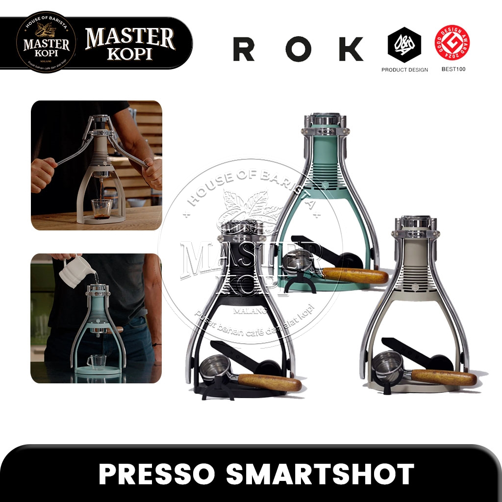 Jual Espresso Maker ROK Presso Smartshot Alat Pembuat Kopi Manual ...