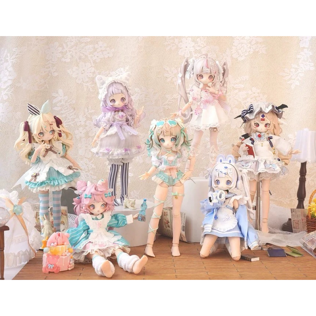 Jual MJD Sugary Girls (DEPOSIT) series action figures BJD Moveable Doll ...