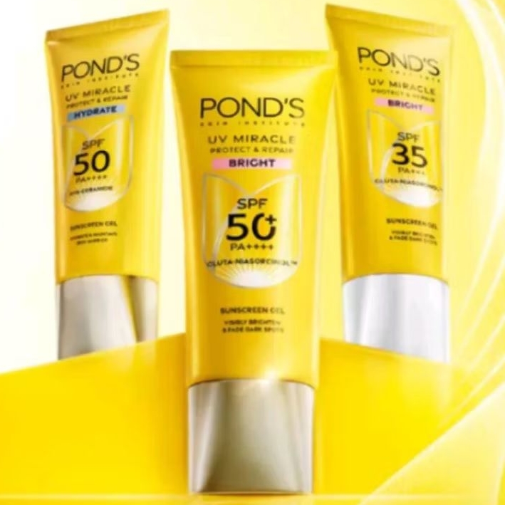 Jual PONDS UV Protect Sun Serum SunScreen SPF50 | SPF35 | Shopee Indonesia