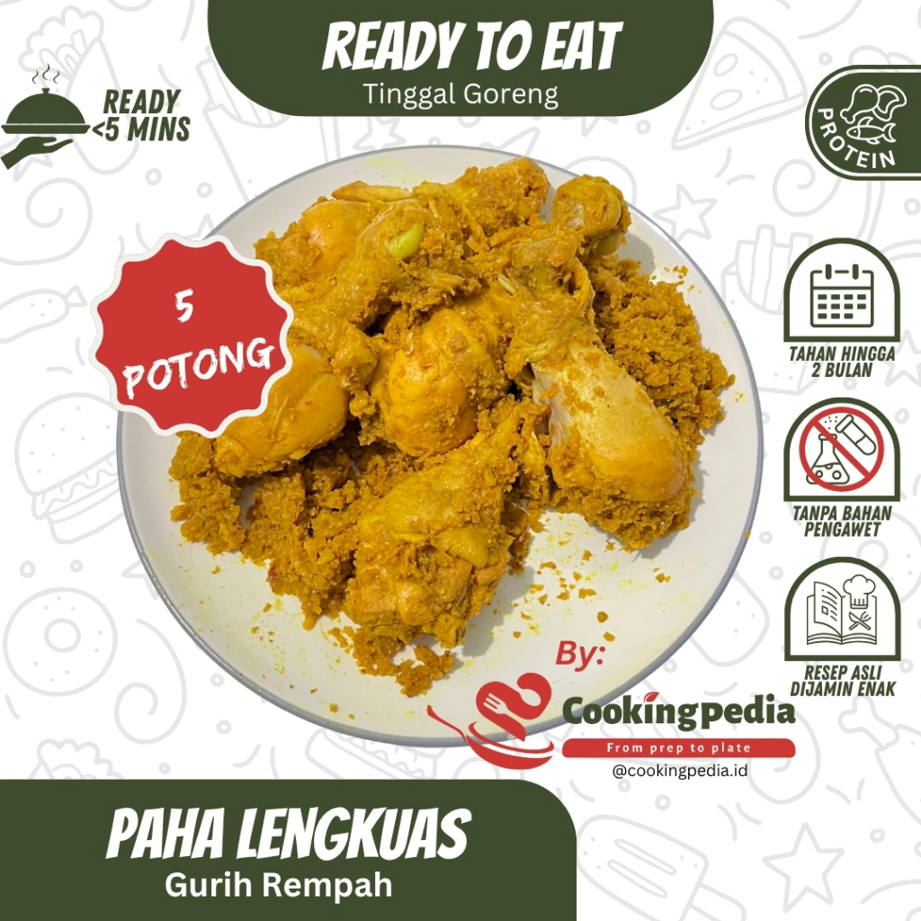 Jual [Cookingpedia ] Paha Goreng Lengkuas I Ayam Goreng I Rasa Aromatik ...