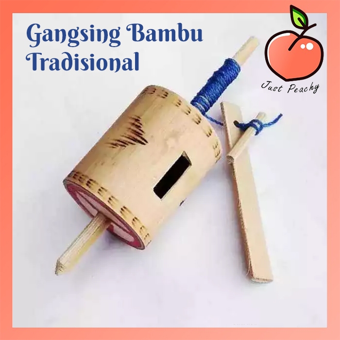 Jual Gangsing Bambu Permainan Jadul Tradisional Indonesia Mainan Anak ...