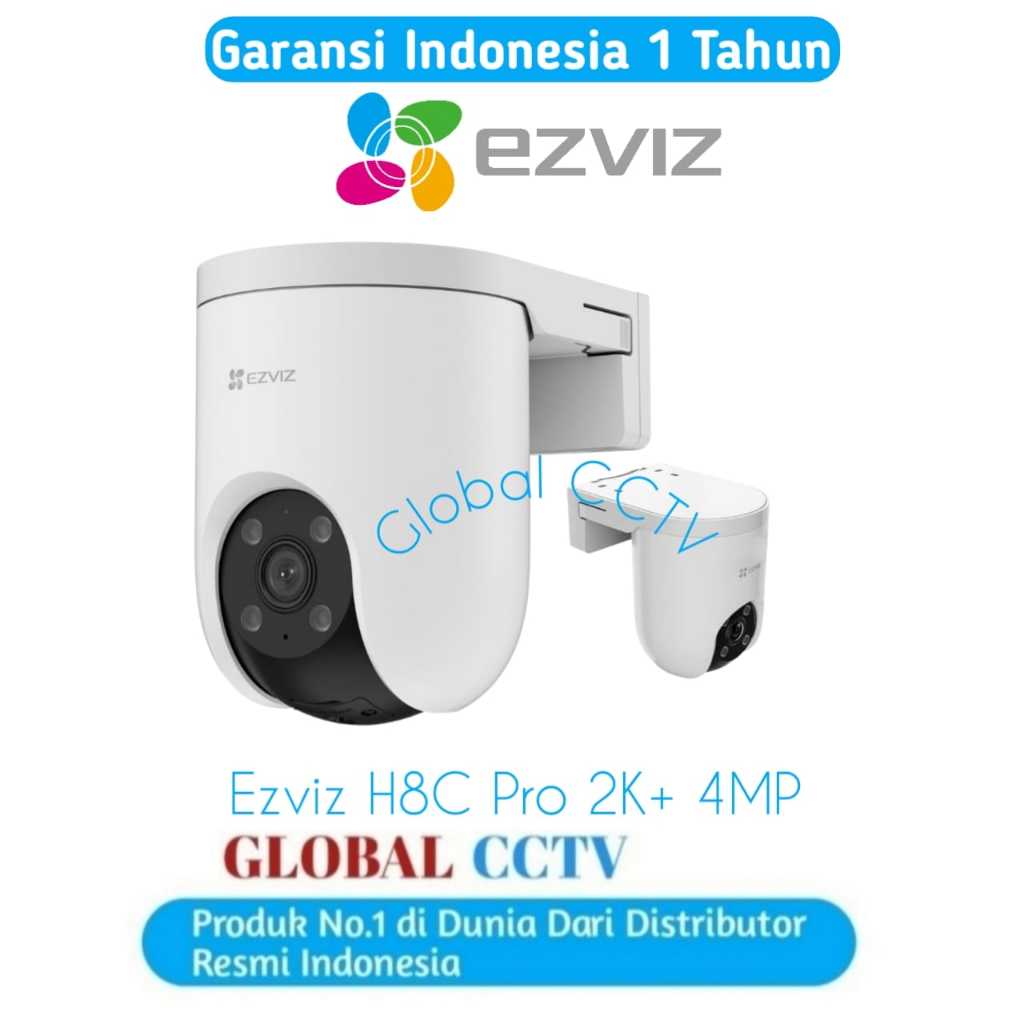 Jual Ezviz H8c 2K+ 4MP Pro IP Camera CCTV Pan & Tilt Wi-Fi Camera ...
