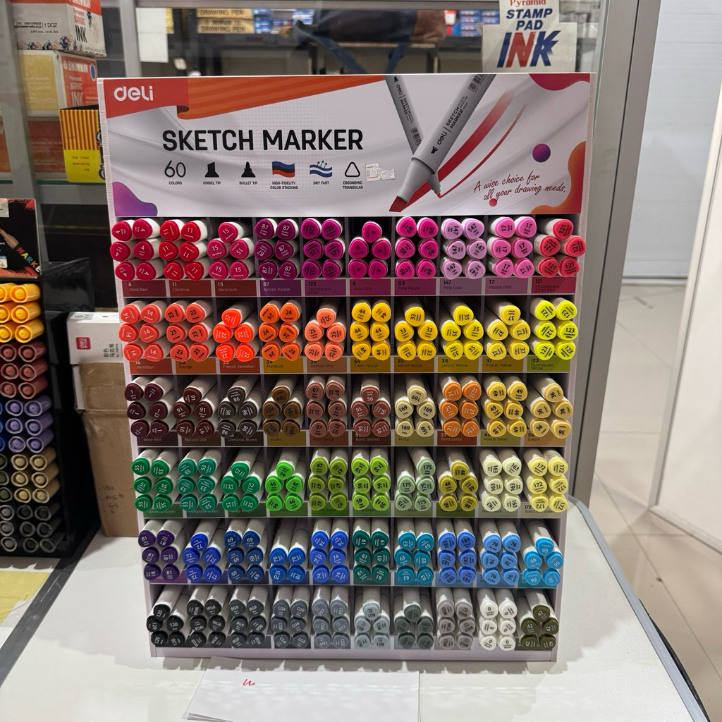 Jual Deli E70803 Sketch Marker Dual Tip Spidol Sketsa Dua Ujung ...