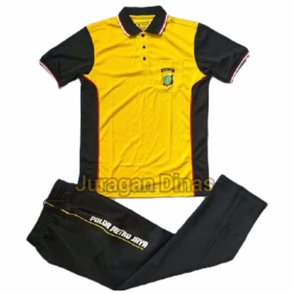 Jual Baju Setelan Training Polisi Baju Olahraga POLRI Jatah Polda Metro ...