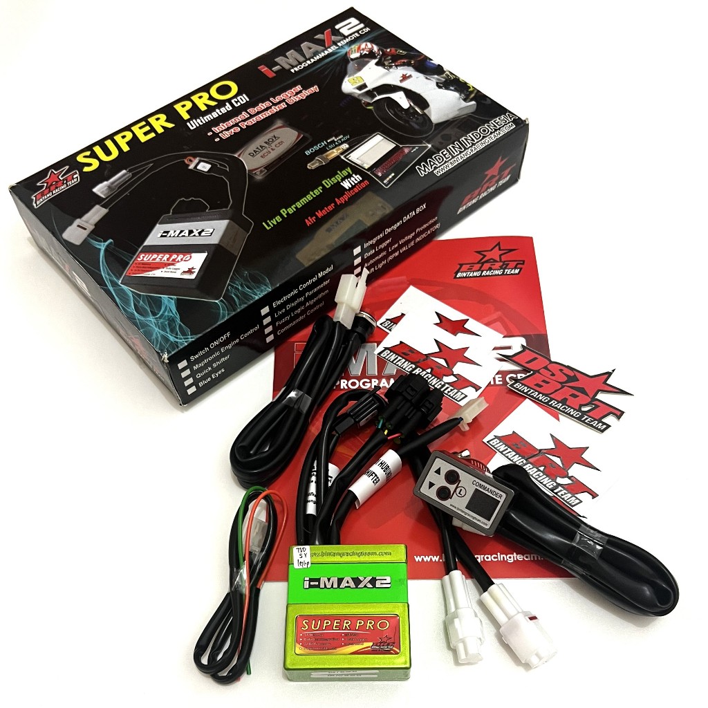 Jual CDI BRT I MAX IMAX 2 SUPER PRO 52 STEP + COMMANDER BEAT SCOOPY ...