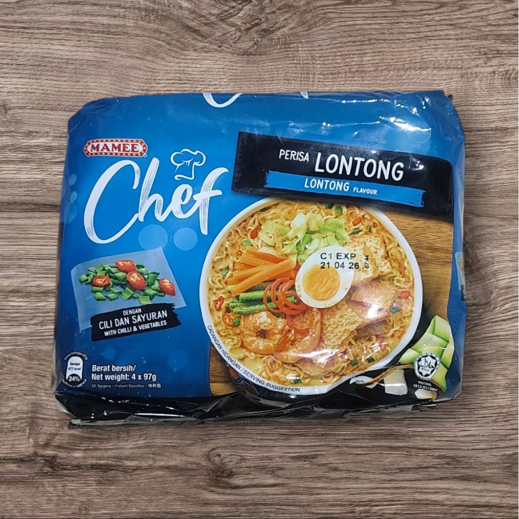 Jual Mamee Chef Mie Instan Perisa lontong 1 pack (4 bks) | Shopee Indonesia