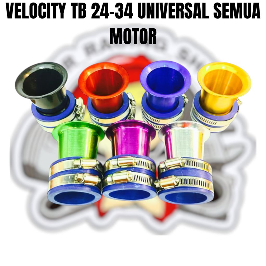 Jual Velocity throttle body tb racing 28/30/32/34 beat vario 125 150 ...