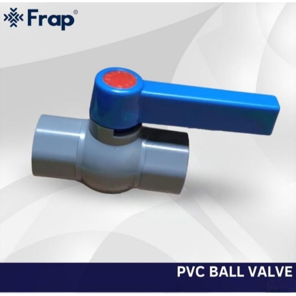 Jual Ball Valve PVC 4 inch Stop Kran Valve PVC Frap 4" Ball Valve PVC ...