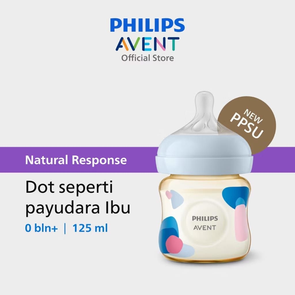 Jual Philips Avent Natural Response 3.0 PPSU Bottle 125 ml Single Pack ...