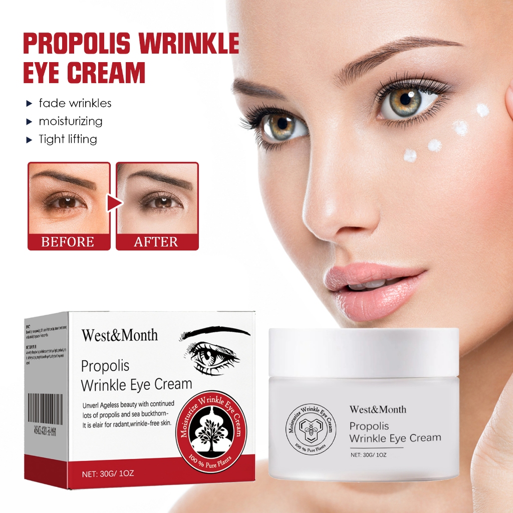 Jual West&Month Propolis Wrinkle Eye Cream 30g Krim Mata Anti Kerut ...