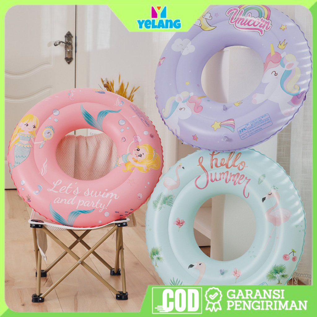 Jual Pelampung Renang Anak 1 Tahun Ban Renang Anak 2 Tahun Bulat Motif ...