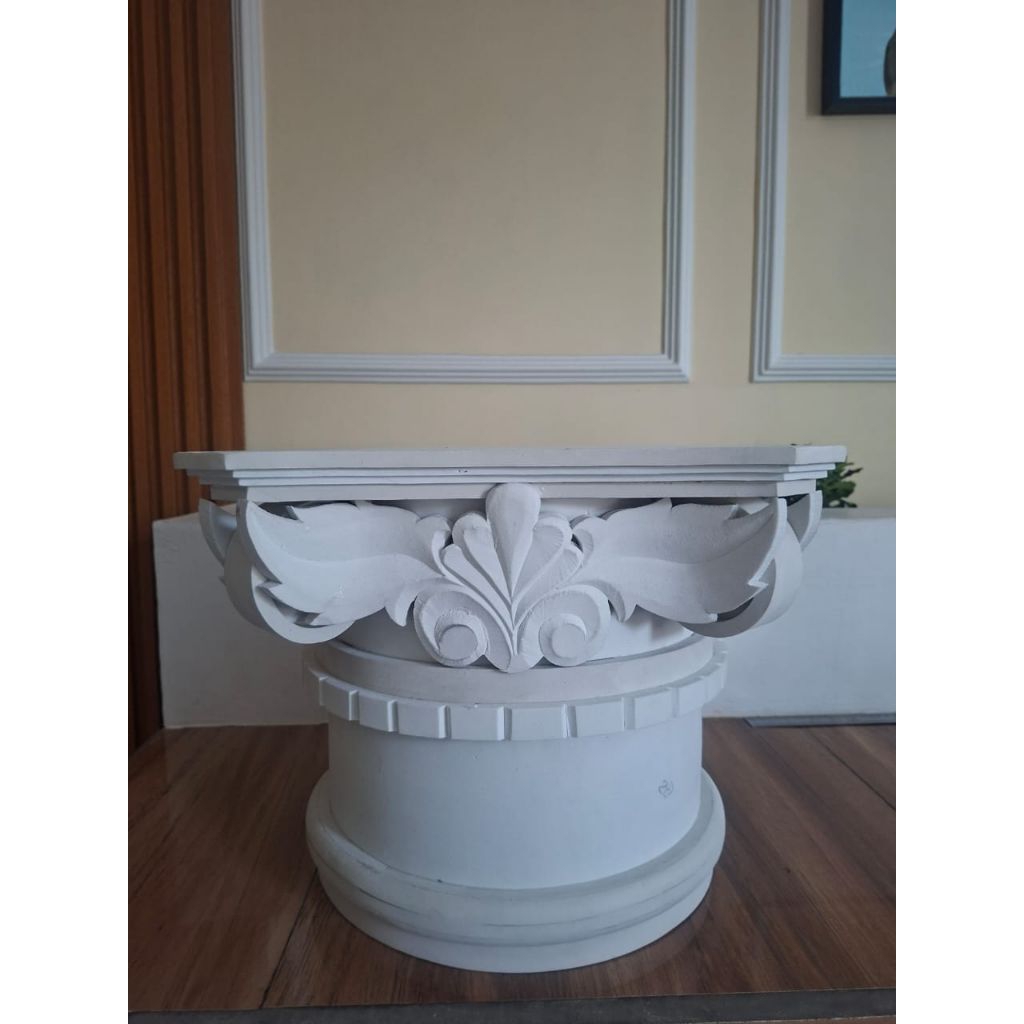 Jual kepala pilar dekorasi diameter 28cm tinggi 30cm bahan spon karet ...