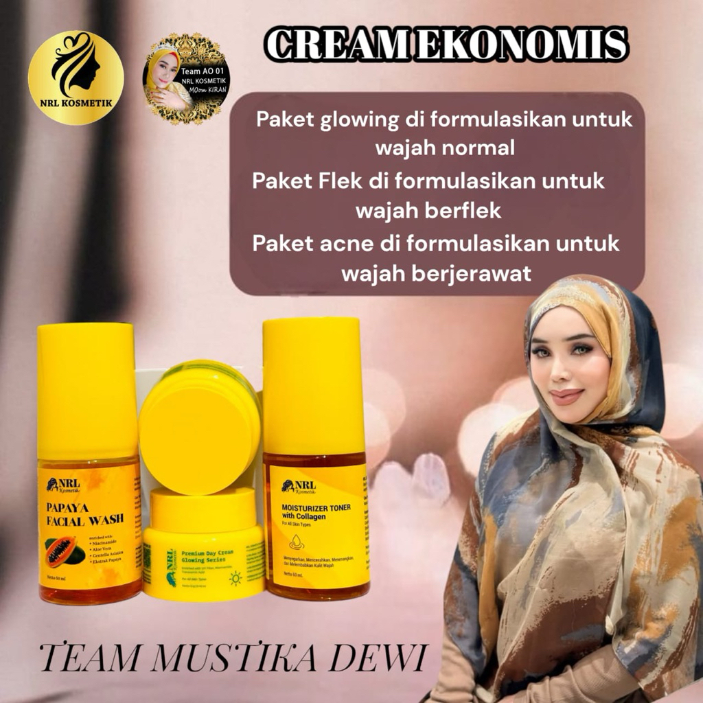 Jual CREAM BPOM NRL KOSEMTIK (FORMULA BARU REAL BPOM) | Shopee Indonesia