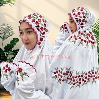 Jual MUKENA TERUSAN DEWASA DAHI BERKERUT MELATI BANYAK | Shopee Indonesia