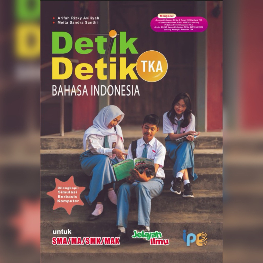 Jual BUKU DETIK - DETIK TES KEMAMPUAN AKADEMIK (TKA) BAHASA INDONESIA ...