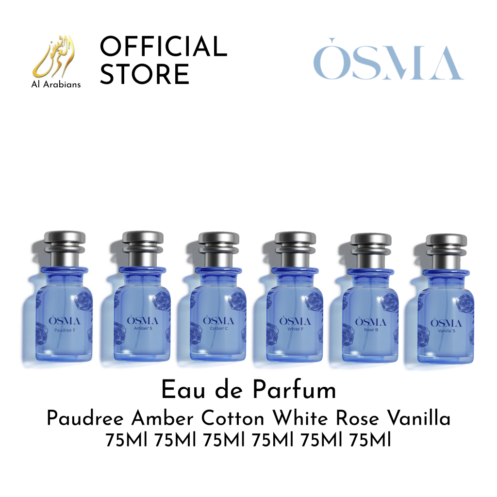 Jual Osma Paudree Amber Cotton White Rose Vanilla Perfume Eau De Parfum 75Ml | Shopee Indonesia