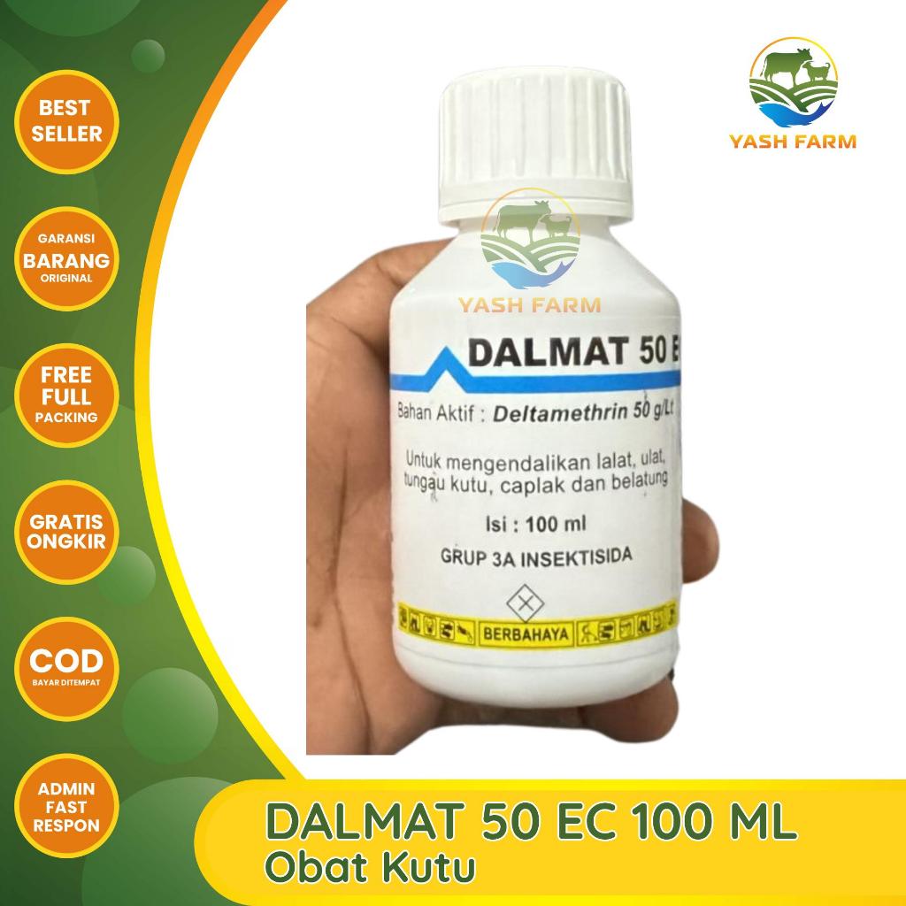 Jual DALMAT 50 EC 100 ML OBAT KUTU CAPLAK TUNGAU HEWAN ANJING KUCING ...
