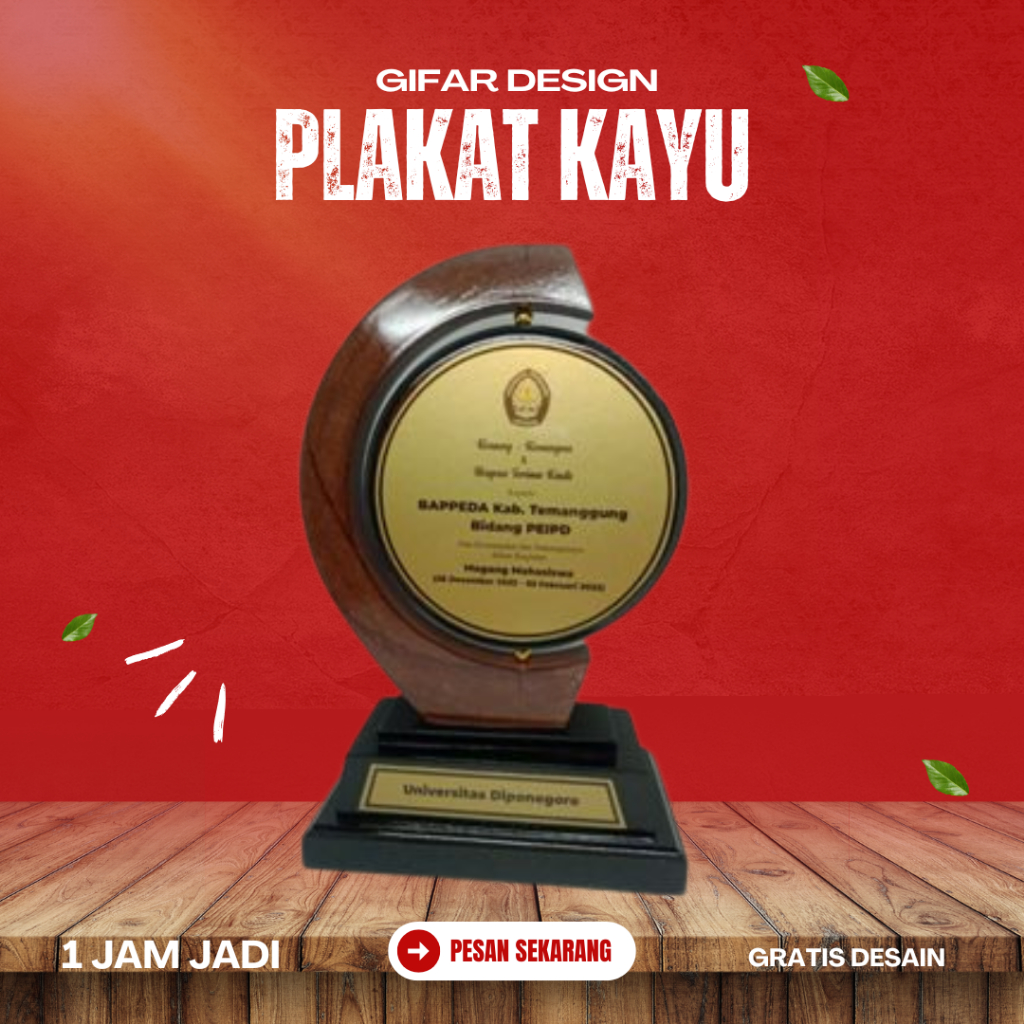 Jual Plakat Kayu Bulat Kosongan, untuk dijual kembali | Shopee Indonesia