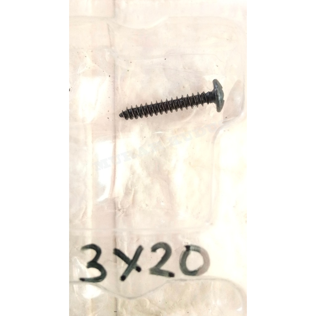 Jual BAUT TAB 3,0X20 (4 3/4) PAYUNG HITAM | Shopee Indonesia