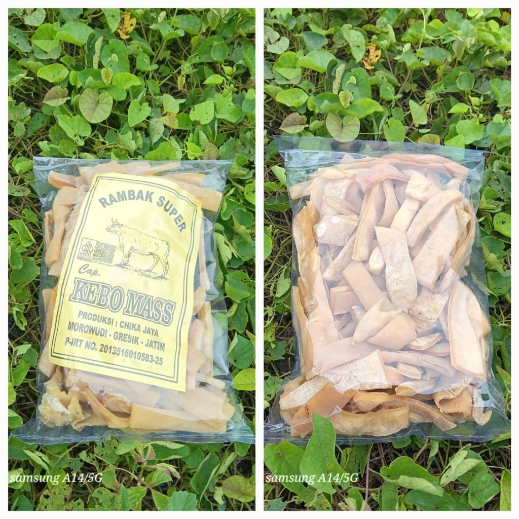 Jual Krecek Rambak Sapi 500 Gram Siap Goreng Cmg Snack | Shopee Indonesia
