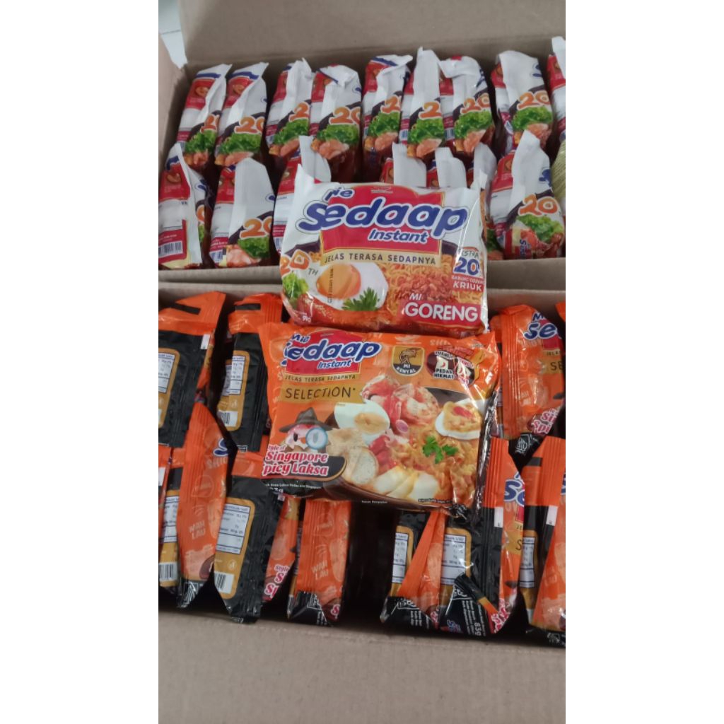 Jual Mie Sedaap Selection Singapore Spicy Laksa 83g(DUS) | Shopee Indonesia