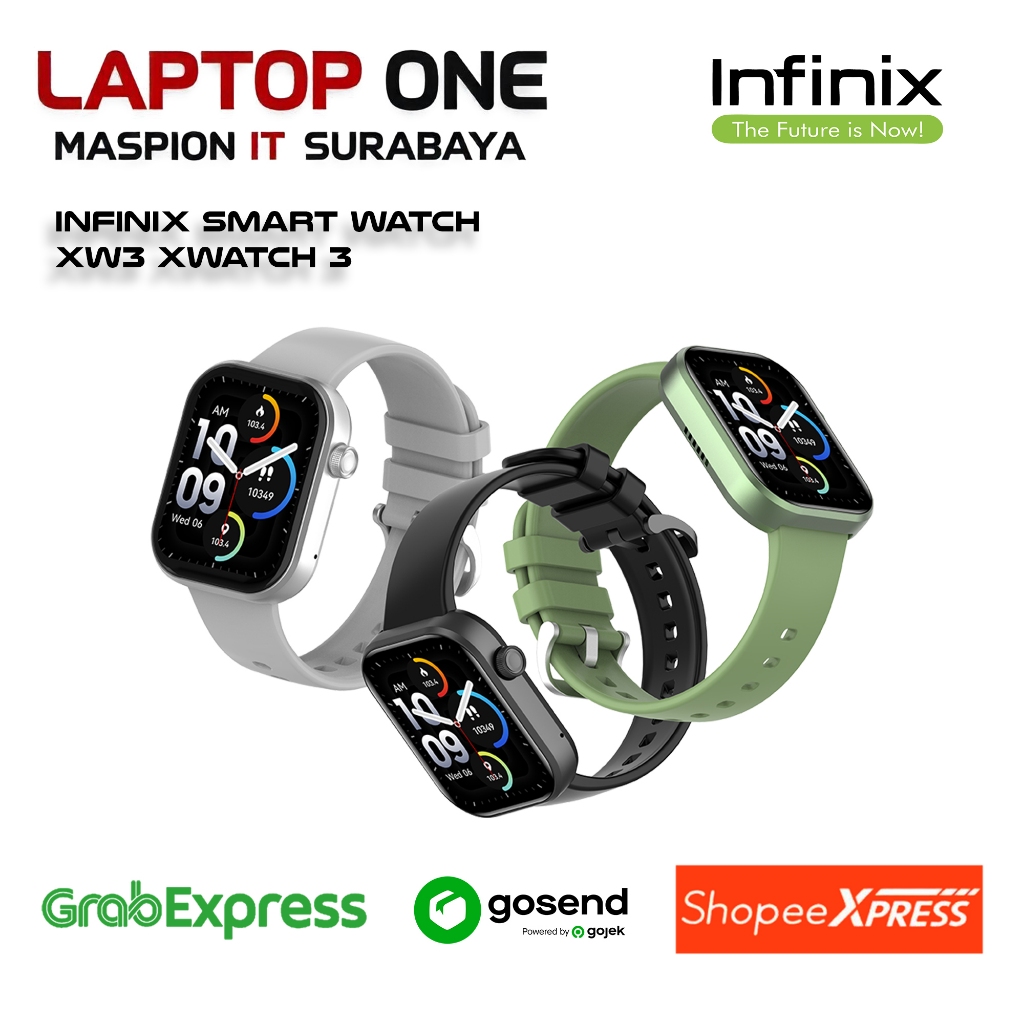 Jual INFINIX SMART WATCH XW3 XWATCH 3 BLACK | Shopee Indonesia