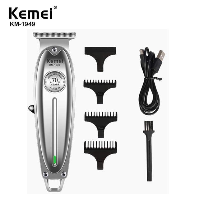 Jual Kemei 1949 Alat Mesin Cukur Rambut KM 1949 Body Full Metal Trimmer KM-1949 Hair Clipper ...
