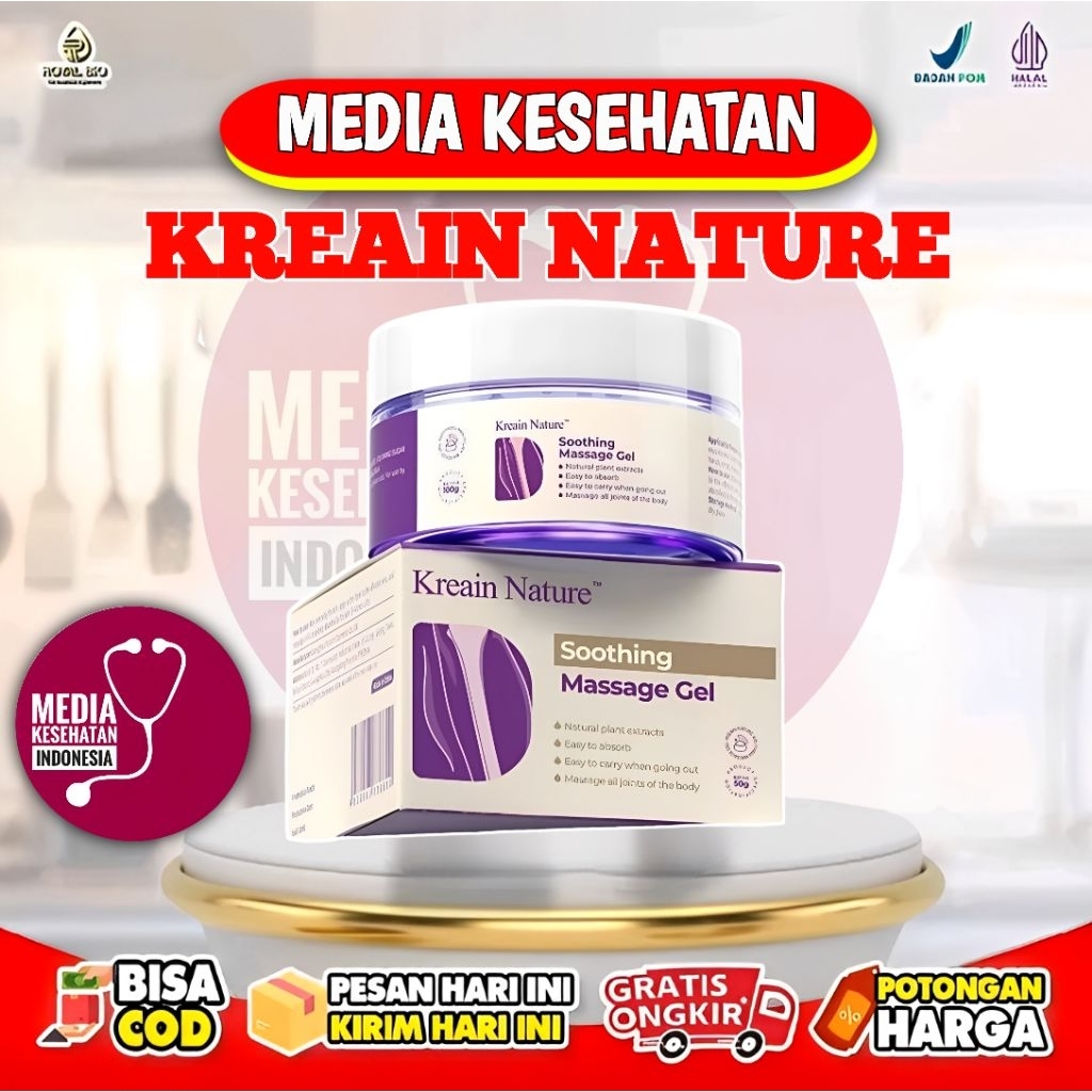 Jual Kreain Nature Gel – Sensasi Segar untuk Bagian Tubuh yang Sering ...