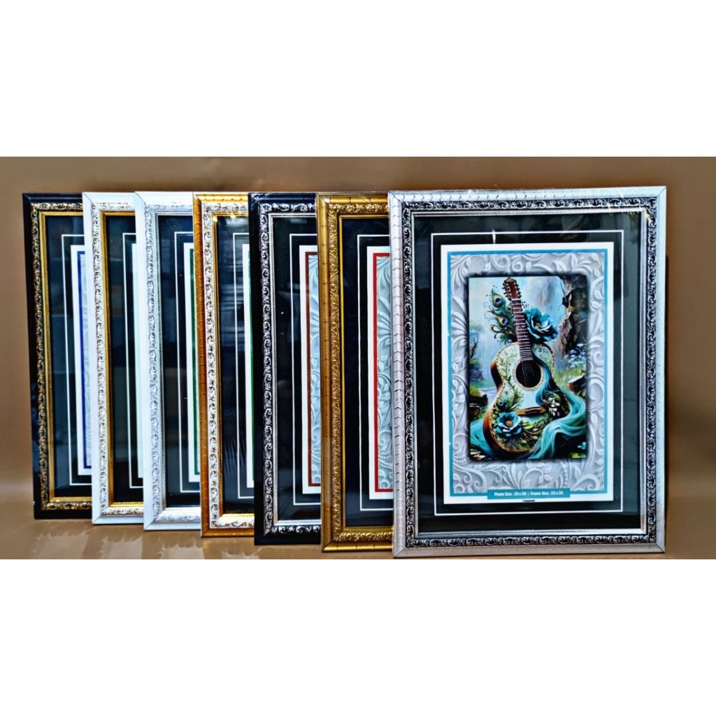 Jual Bingkai foto ukuran 10RS (20x30)//Pigora ukuran 25x35 full kaca ...