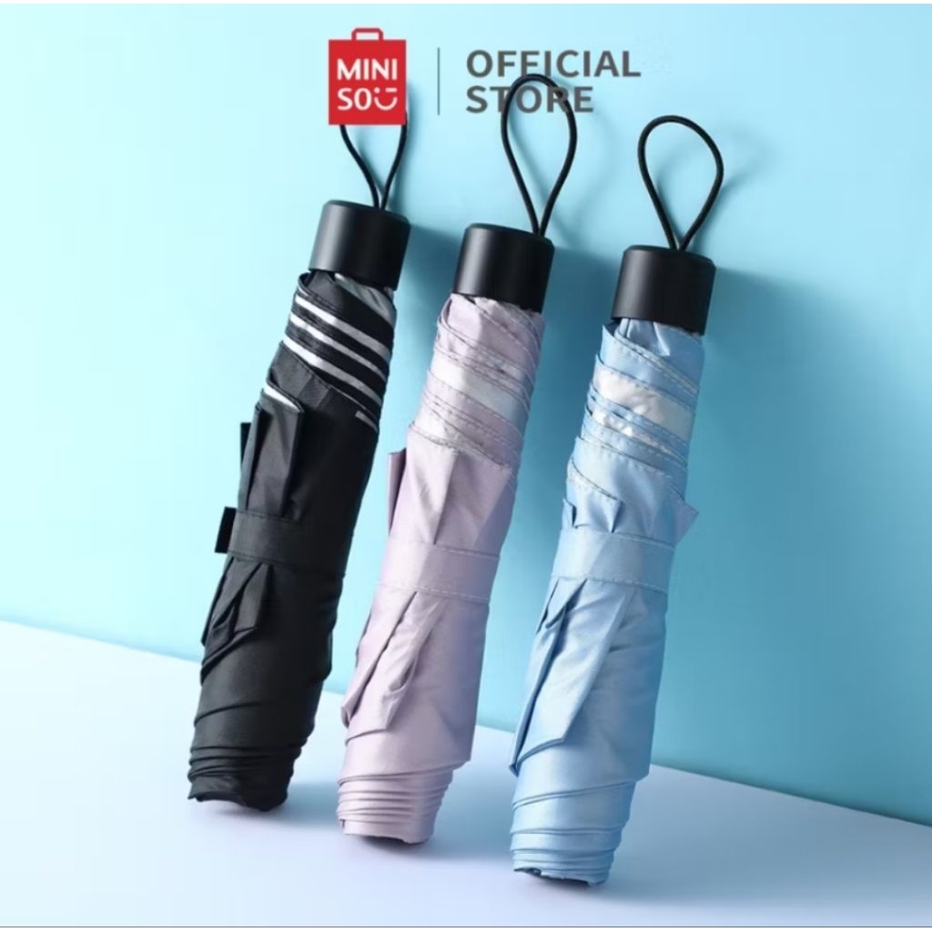 Jual Official BALI MINISO Payung Lipat Anti UV Payung Lipat Kuat dan ...