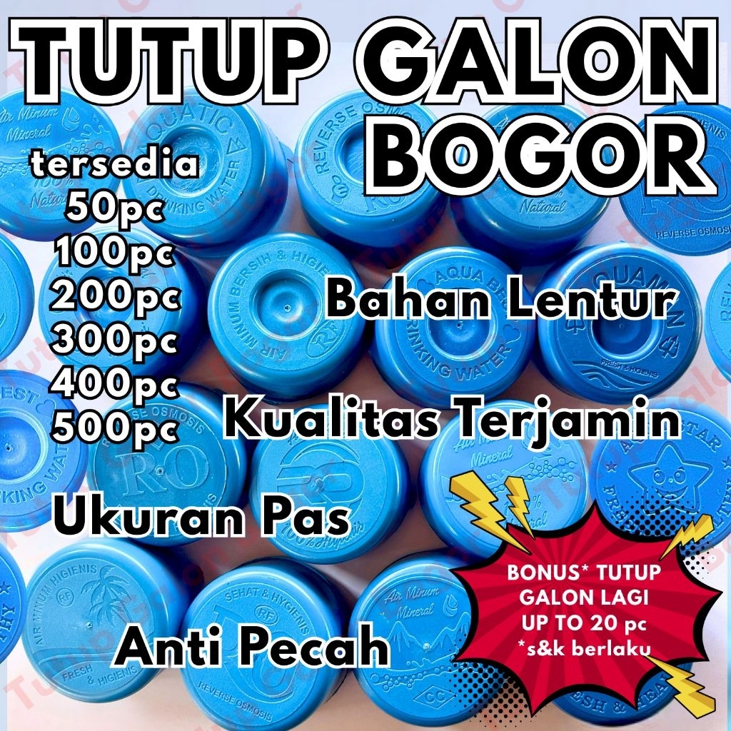 Jual TGB - TUTUP GALON ISI ULANG Tutup Galon Biru tutup galon RO ...