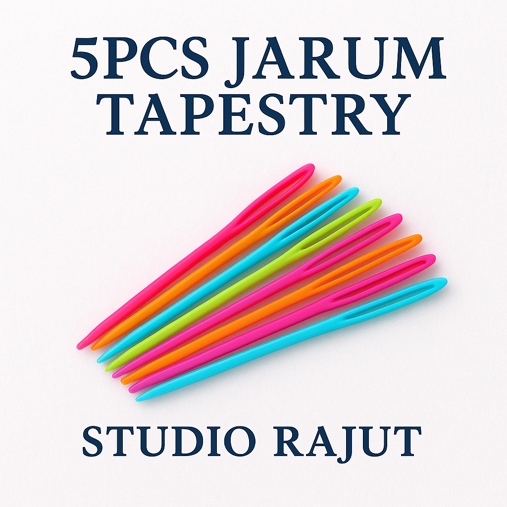 Jual STUDIO RAJUT - 5 PCS JARUM TAPESTRY JAHIT PLASTIK RAJUT CROCHET ...