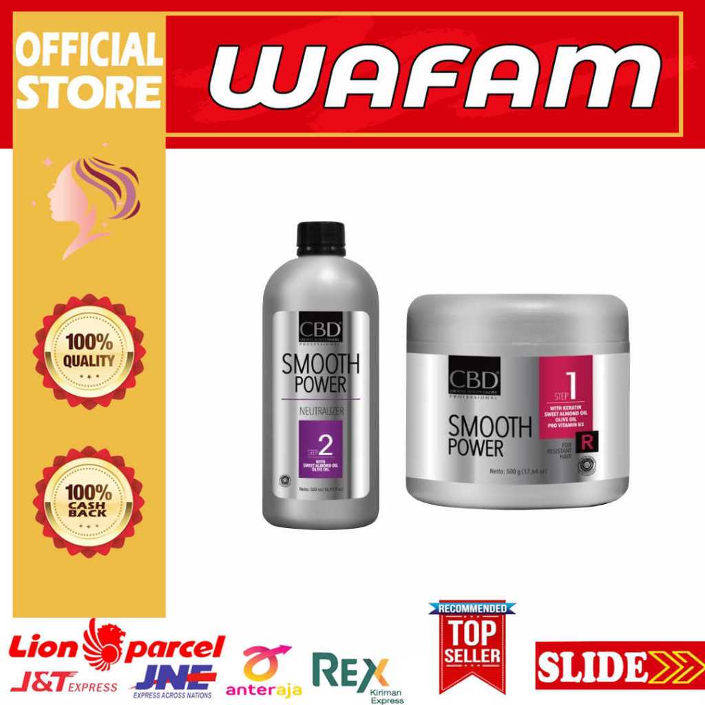 Jual CBD PROFESSIONAL SMOOTH POWER STEP 1 & STEP 2 PACKAGE FOR ...