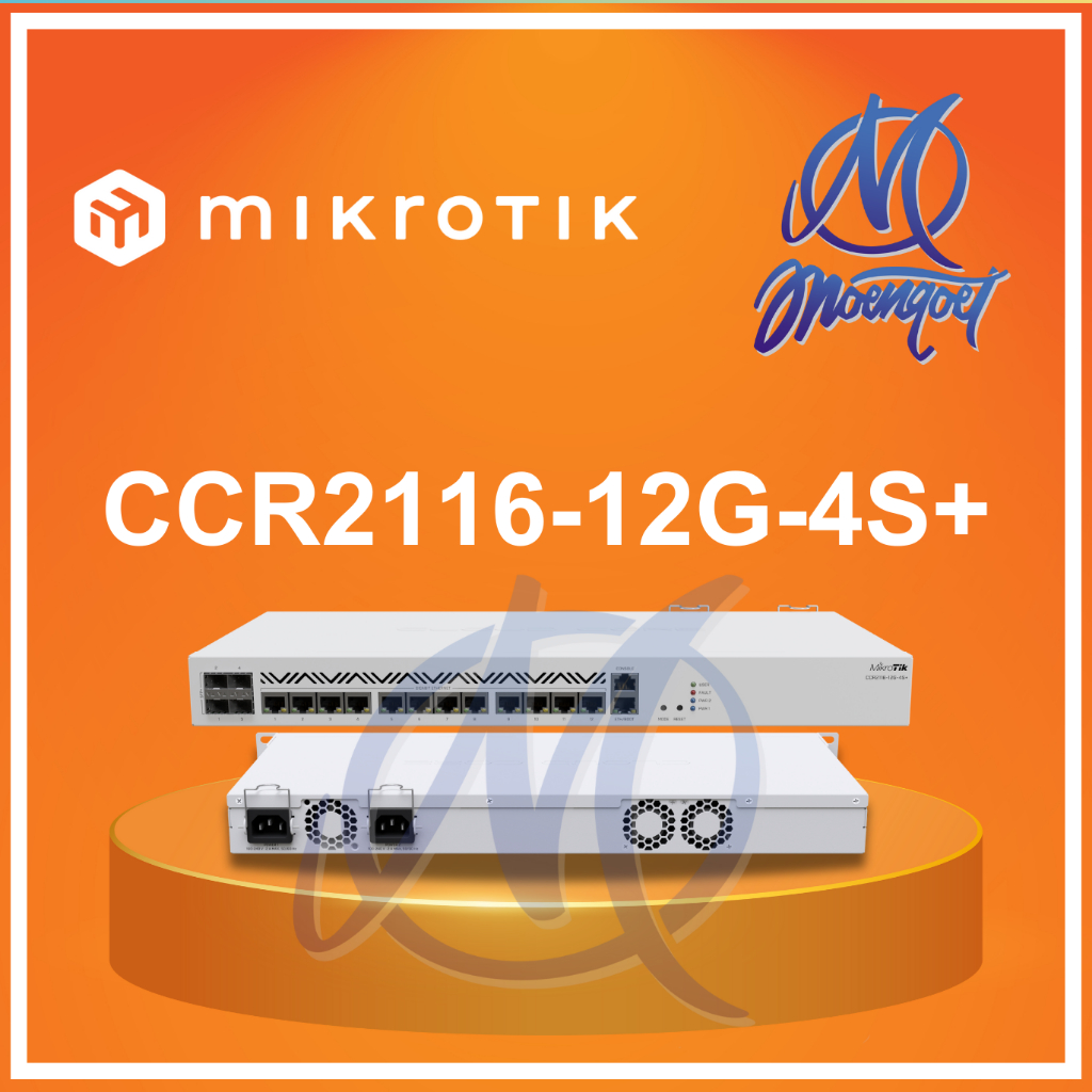 Jual Mikrotik CCR 2116 12G 4S+ CCR2116-12G-4S+ | Shopee Indonesia