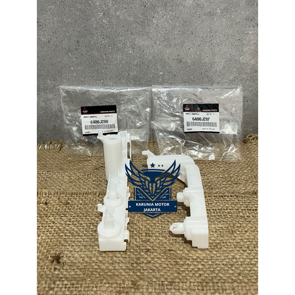 Jual BRUCKET BREKET BUMPER BEMPER DEPAN MITSUBISHI ALL NEW TRITON 2019 ...