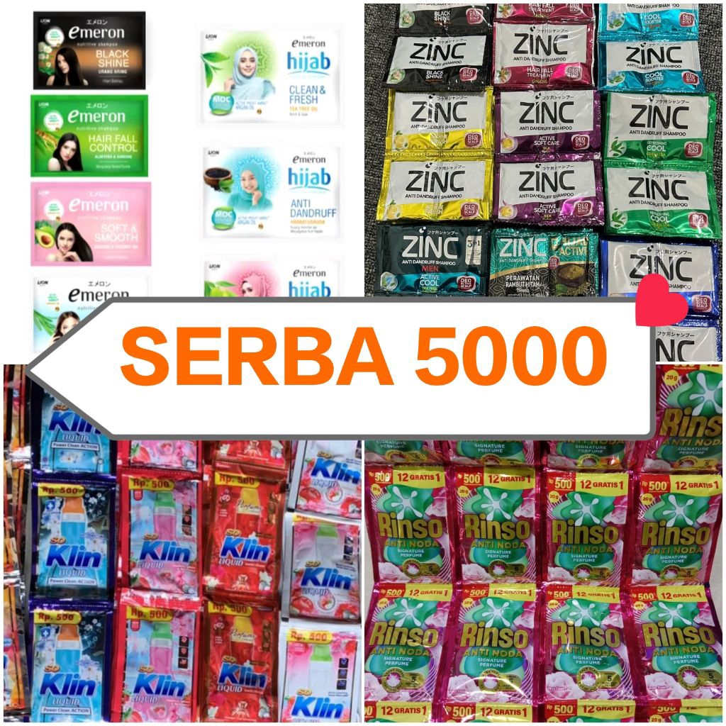 Jual SERBA 5000 MOHON DIBACA SEBELUM CO || PILIH SESUAI ETALASE ...