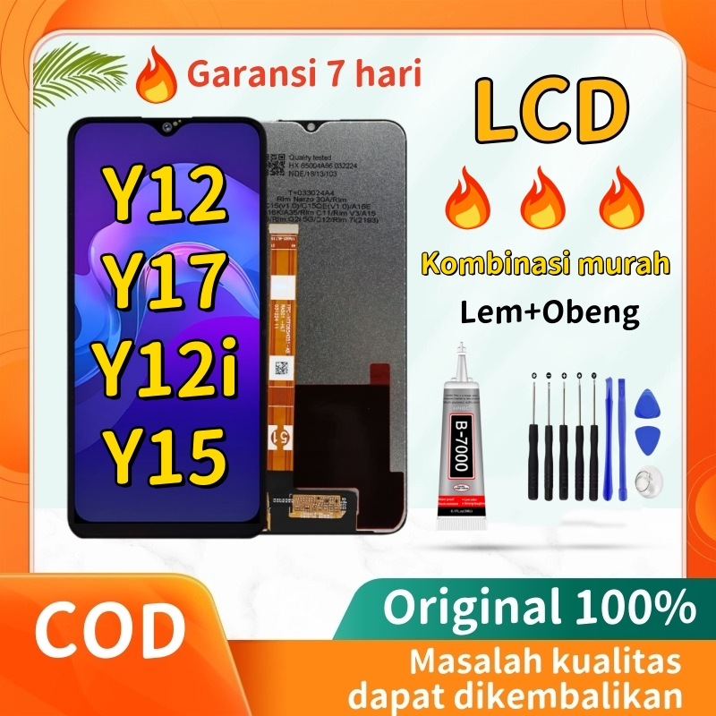 Jual ️ ️ ️LCD HP VIVO Y12 Y17 Y15 Y12I U3X U10 Y3S Y3 Y11 original 100% Full set Sentuh Presisi ...