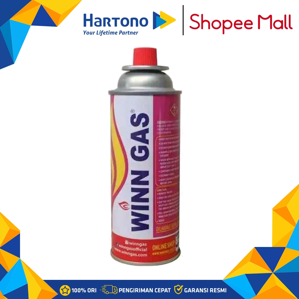 Jual Winn Gas Kompor Butane Gas 240gr BUTANE240GR | Shopee Indonesia