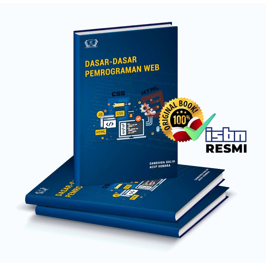 Jual Buku Pemrograman Web Dasar | Belajar Coding HTML, CSS, PHP untuk ...