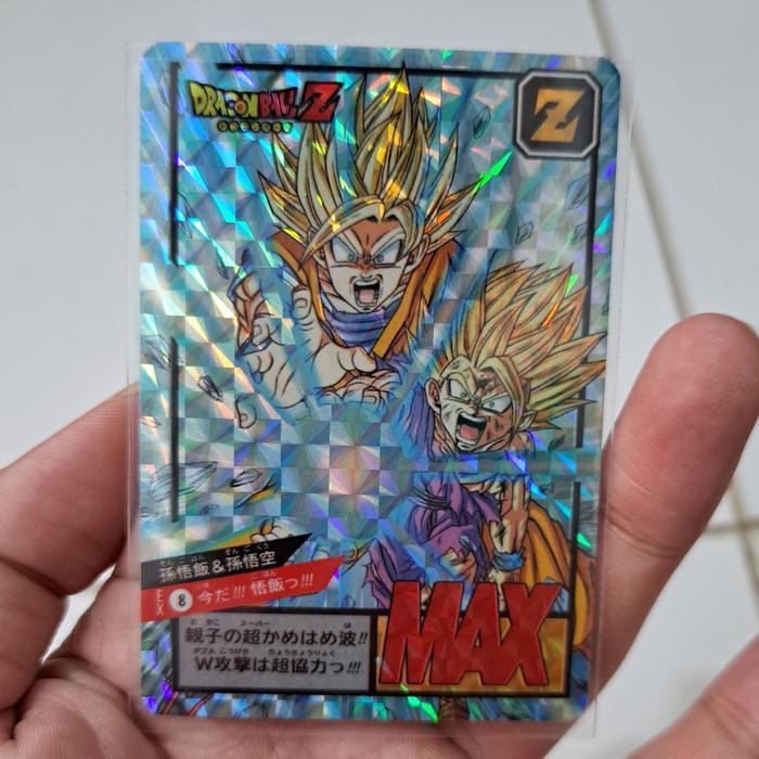 Jual Special Carddass Fanscard Goku Gohan Kid SSJ Kamehameha | Shopee ...
