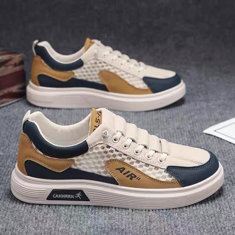 Jual sepatu pria sneakers casual，Sepatu lari santai pria yang ringan ...