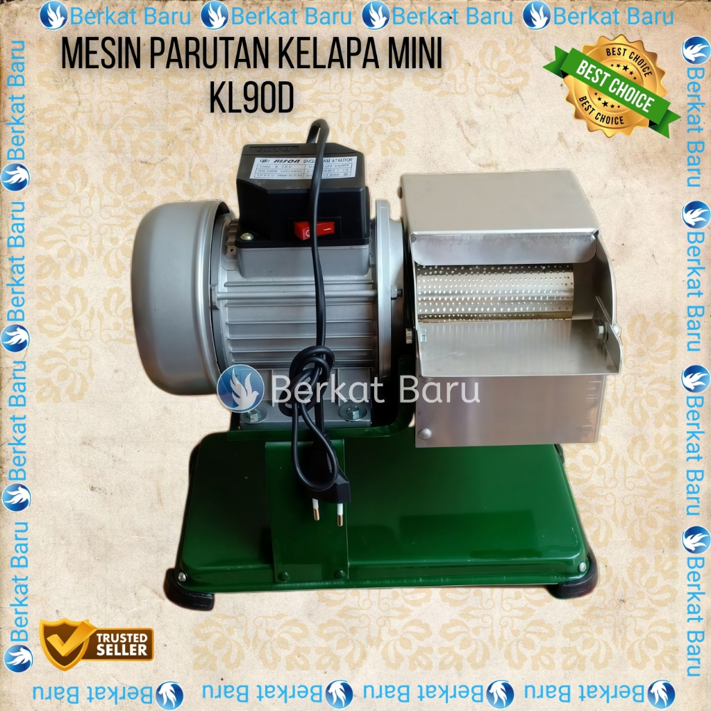 Jual Mesin parut kelapa listrik KL-90D Aluminium/Parutan kelapa ...
