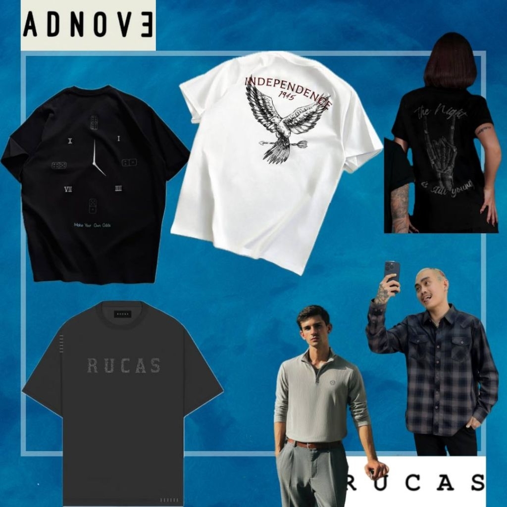 Jual (100% ORIGINAL) RUCAS INDEPENDENCE 1945 WHITE / MAKE YOUR OWN ODDS ...