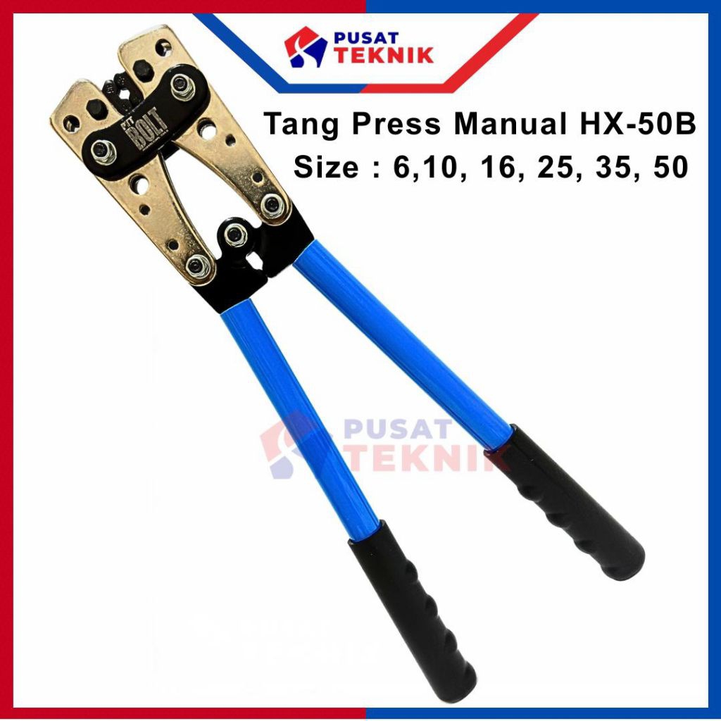 Jual Tang Press Skun Manual HX-50B Tang Crimping 06-50 Mm Tang Press ...