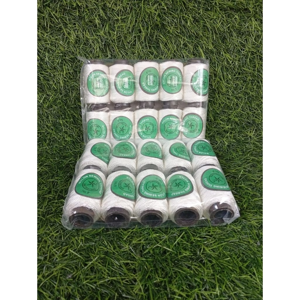 Jual (1pak 10 rol)benang nilon no9, benang bangunan kuat anti putus ...