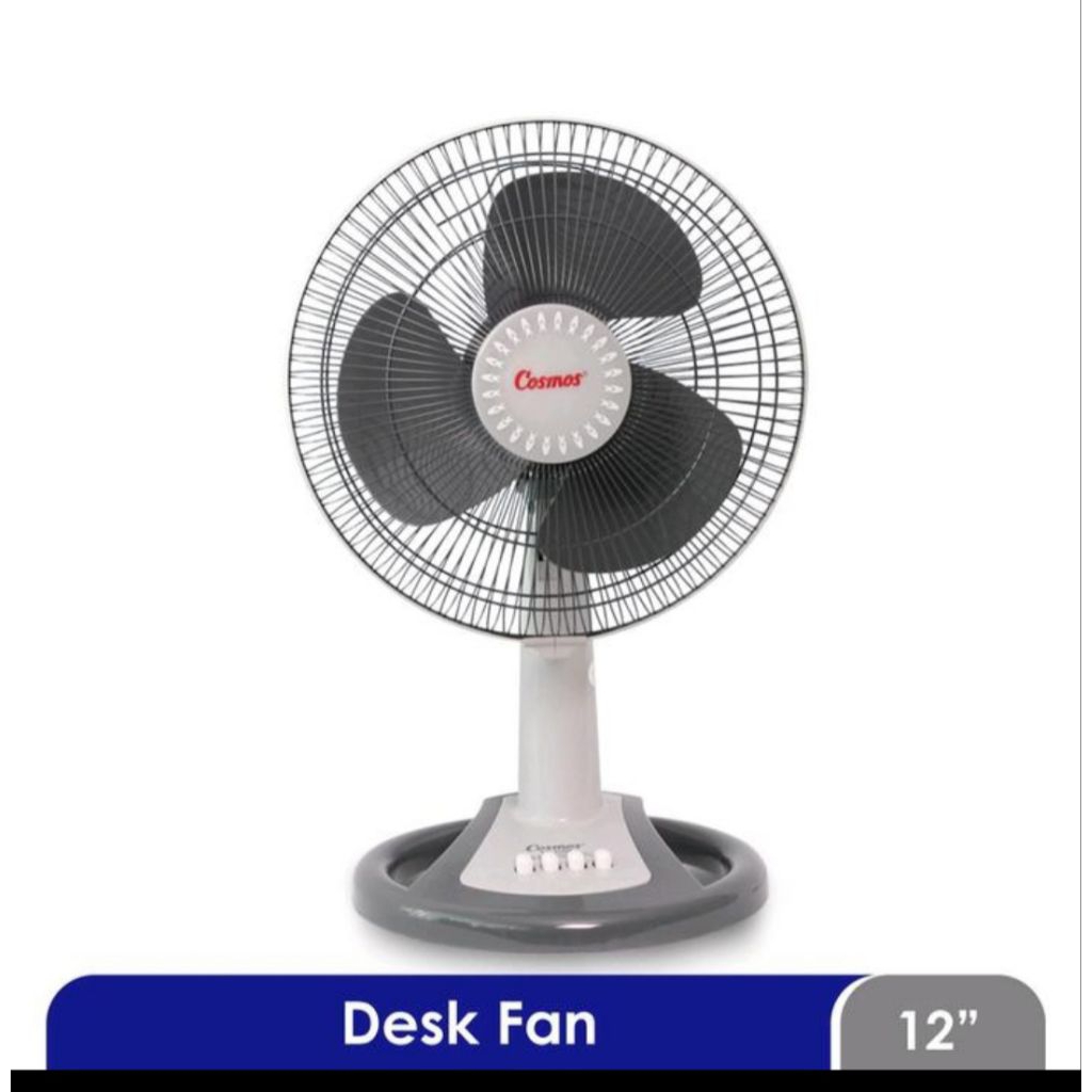 Jual KIPAS ANGIN COSMOS DESK FAN 12DSETWINO 12 IN KAKI BULAT ANGIN ...
