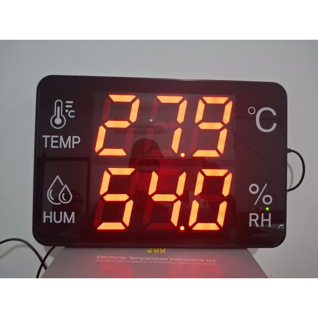 Jual Temperature and Humidity Monitor Digital Large Dispay ...