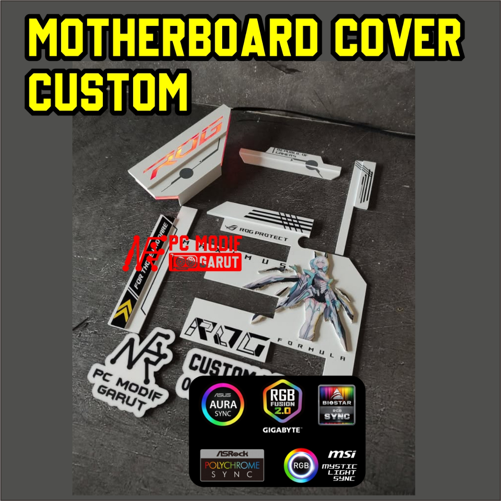 Jual COVER MOTHERBOARD LED RGB COVER MOBO ARGB | Shopee Indonesia