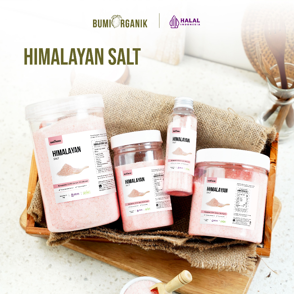 Jual GARAM HIMALAYA ORIGINAL - BUMI ORGANIK / 200G GARAM HIMALAYA ...