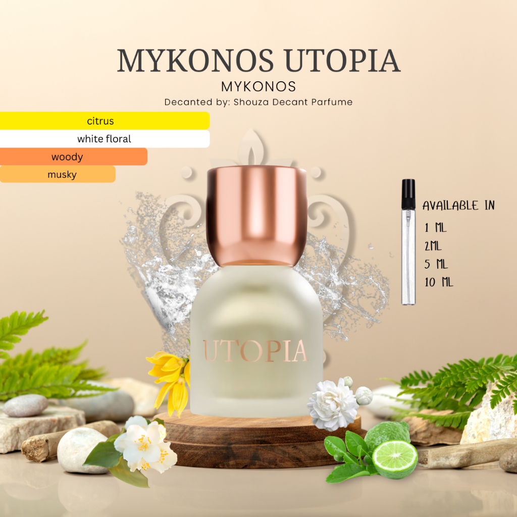 Jual Decant MYKONOS Utopia Extrait De Parfume Share In Jar / Travel ...